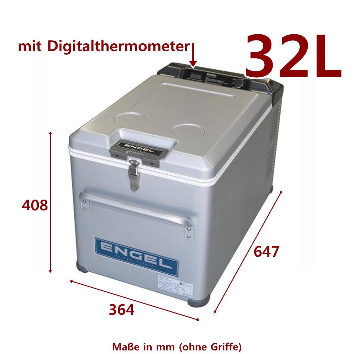 Engel MT 35 FS inkl. Scharniersicherung Kühlbox