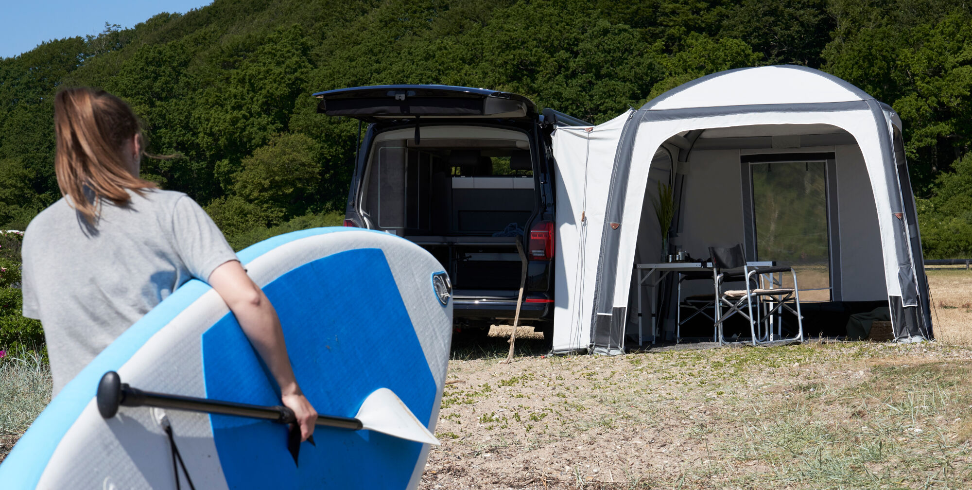 Isabella Bus-Luftzelt Air X-Tension für VW California Camping Vorzelte ...