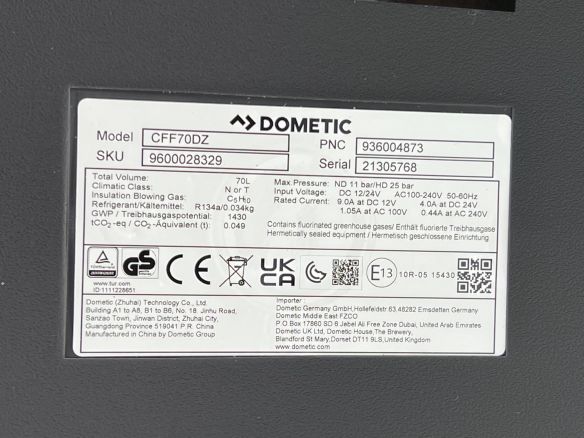 Dometic CFF 70DZ Kompressorkühlbox Kühlbox Der Zelt Discounter