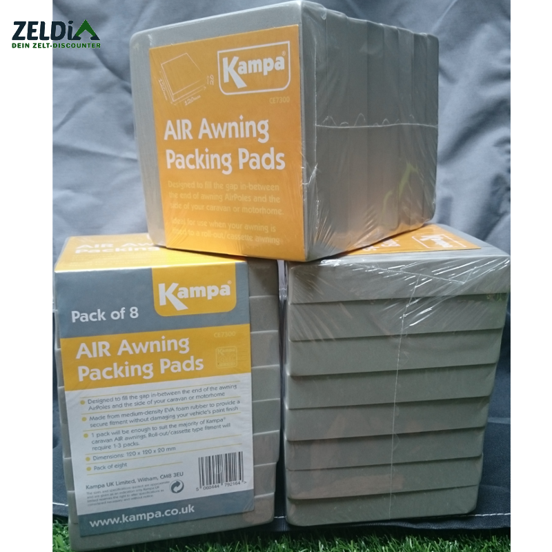 Dometic Air Awning Packing Pads (1 Paket = 8 Pads) Der Zelt Discounter